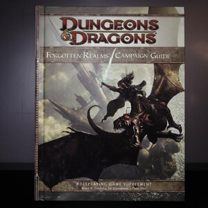 Forgotten Realms Campaign Guide Dungeons and Dragons - Etsy