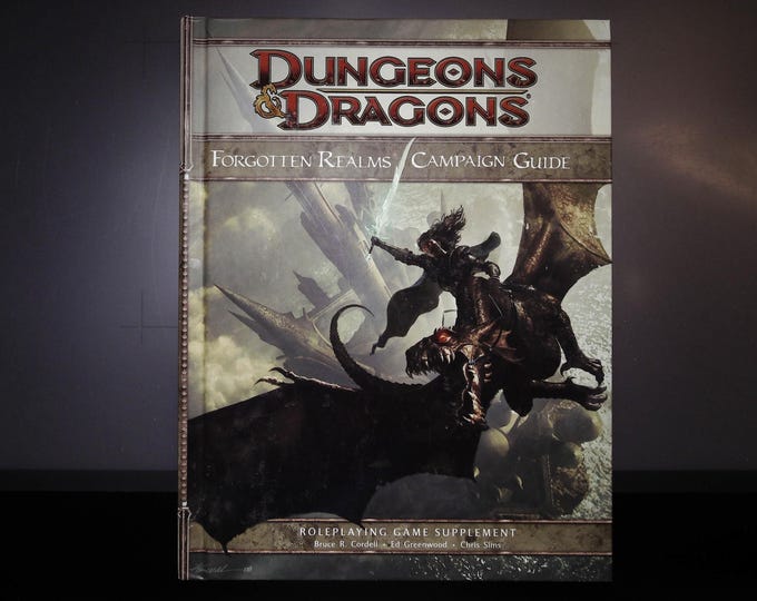 Forgotten Realms Campaign Guide Dungeons and Dragons - Etsy