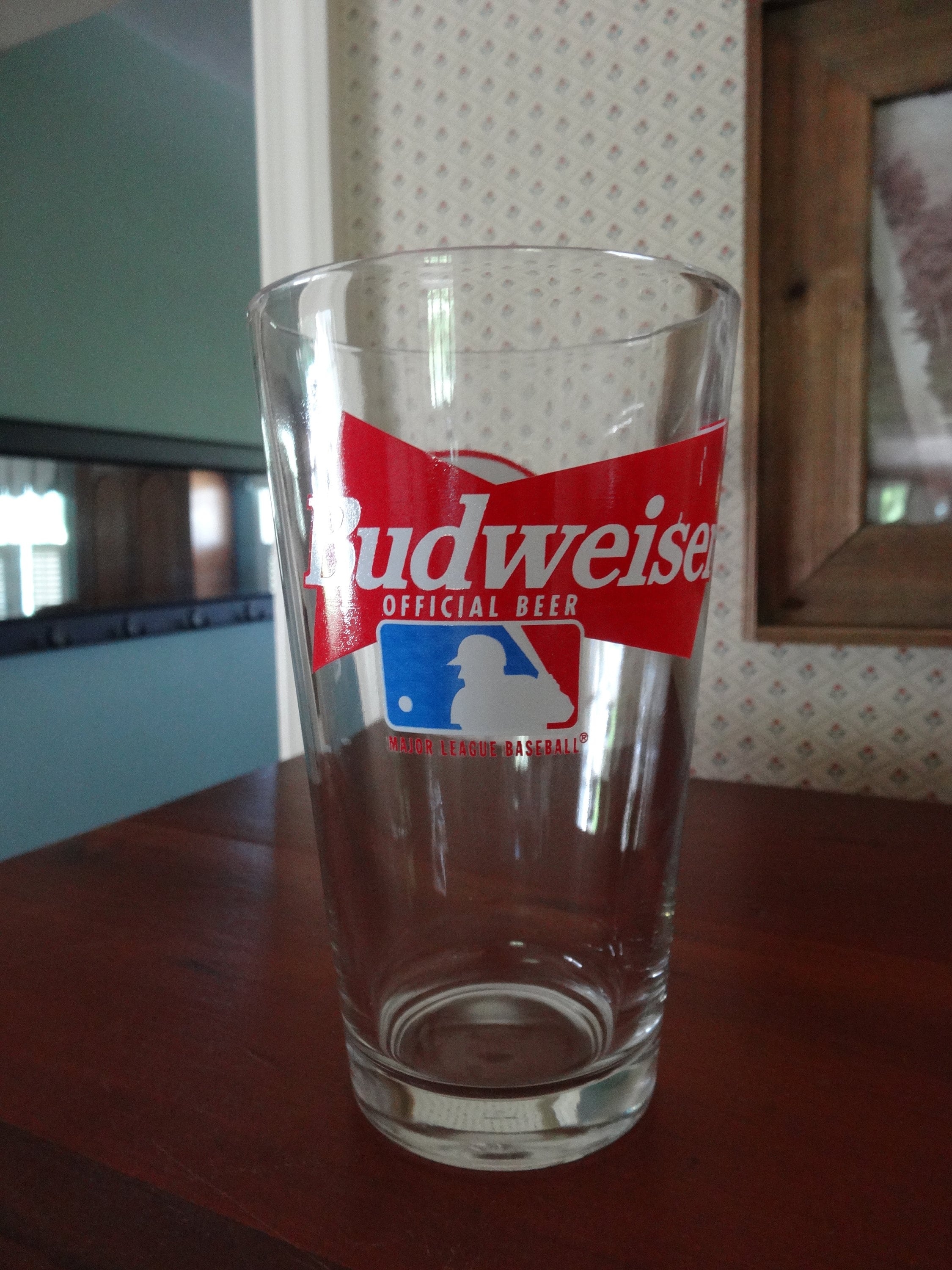 Cincinnati Reds Baseball MLB Budweiser Nice Collectible 6 In. Clear ...