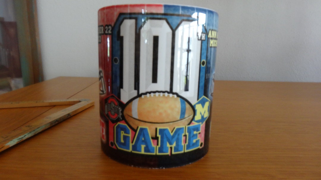 The Ohio State University Buckeyes/michigan 100th Game Ceramic 4 ...