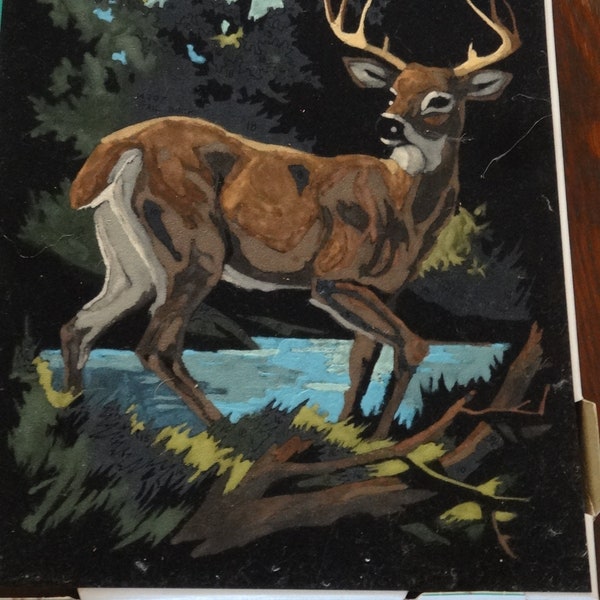 Paint by Number Deer - Etsy