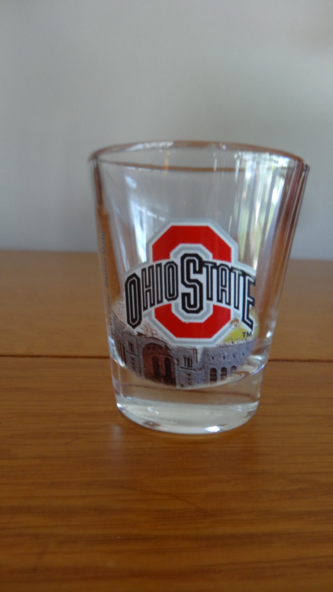 Stocking Stuffer Buckeyes Ohio State University Shot GLASS Red and ...