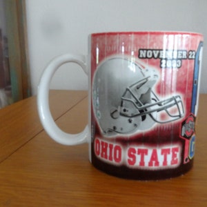 The Ohio State University Buckeyes/michigan 100th Game Ceramic 4 ...