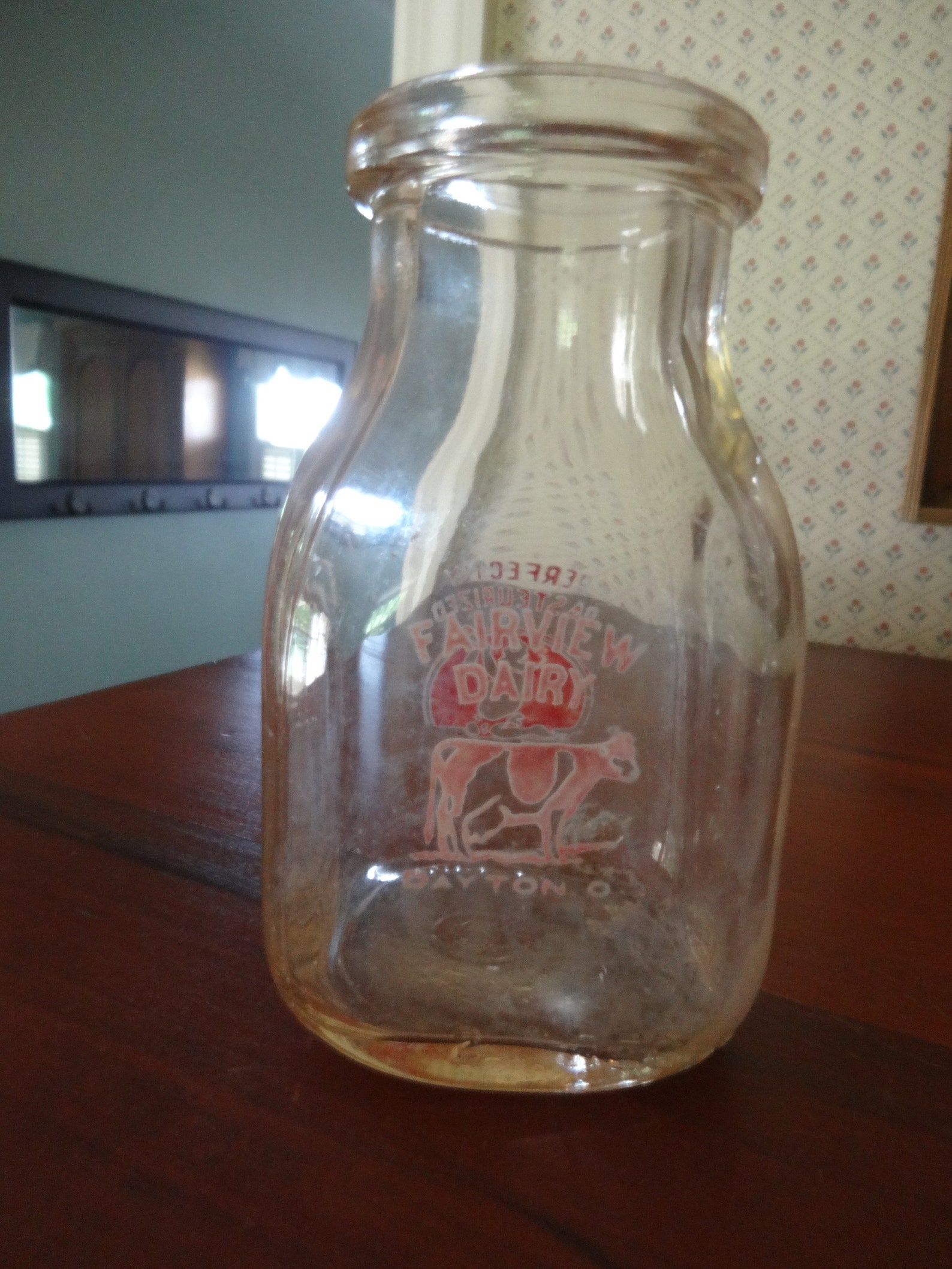 Vintage Antique Short 4.5 Fairview Dairy Milk Bottle - Etsy