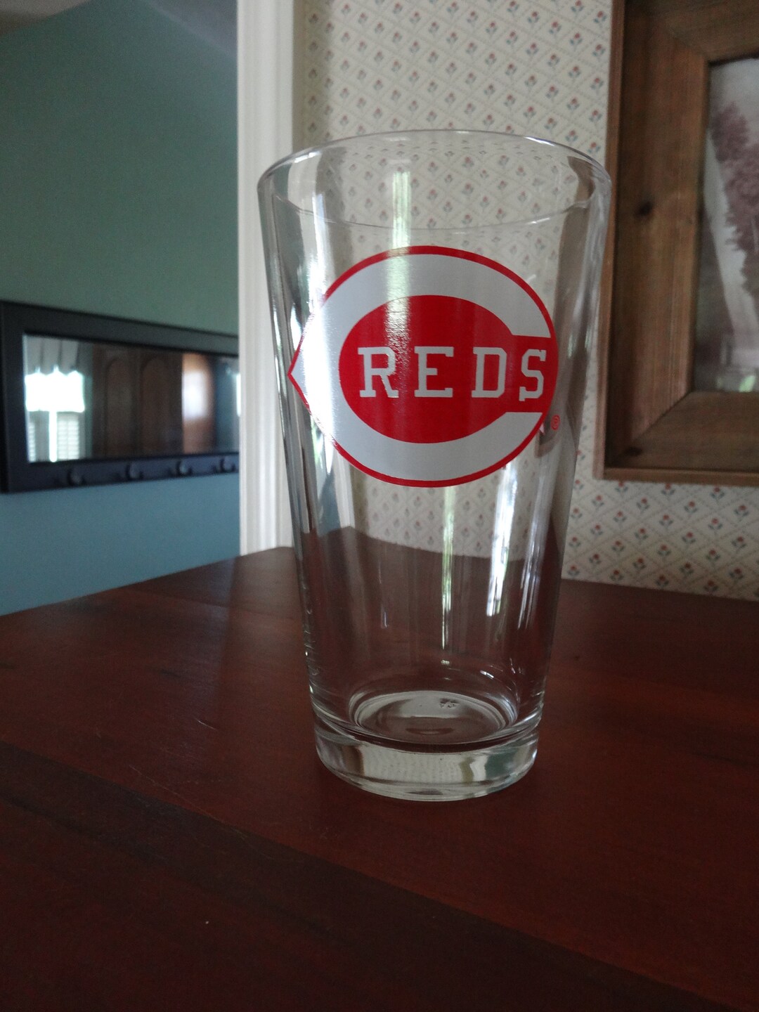 Cincinnati Reds Baseball MLB Budweiser Nice Collectible 6 In. Clear ...