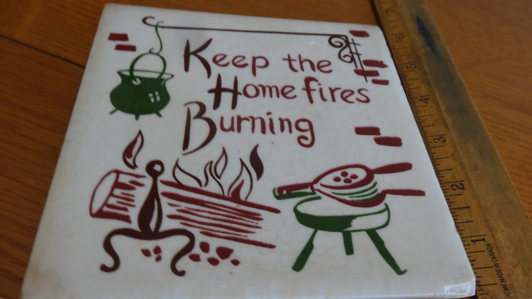 Antique Wheeling W Va Ceramic 6 In. Square Decorative Tile - Etsy