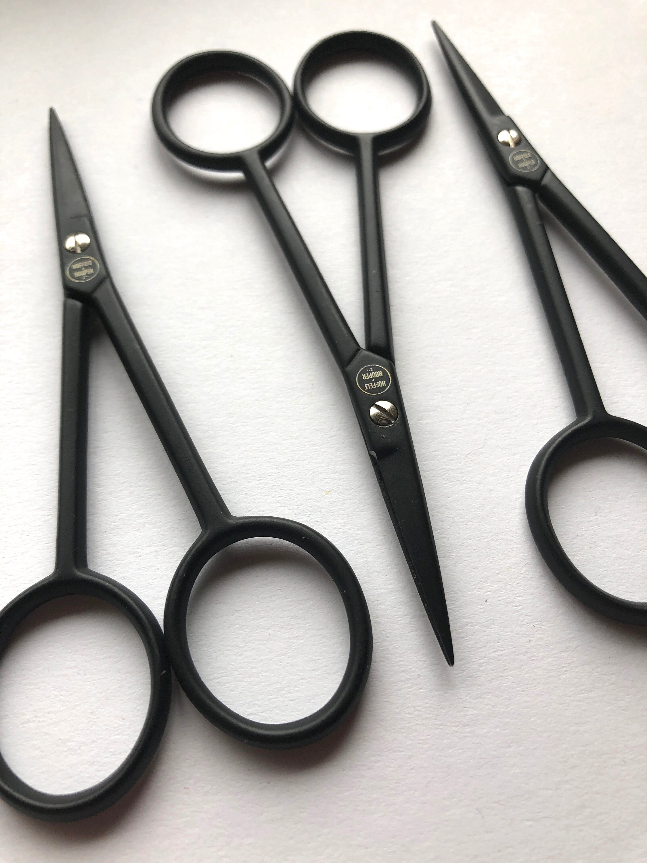 Black Embroidery Scissors Craft Scissors Multipurpose | Etsy