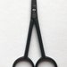 Black Embroidery Scissors, Craft Scissors, Multipurpose Scissors, Black ...