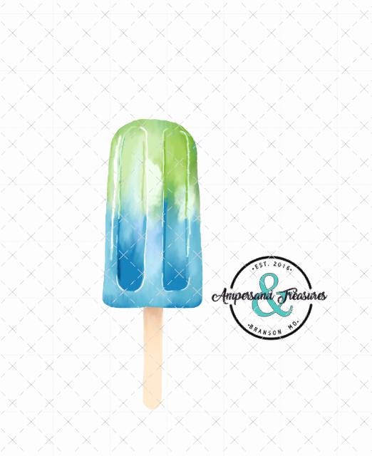 Watercolor Popsicle Clipart Bundle, Summer PNG (digital Download) - Etsy