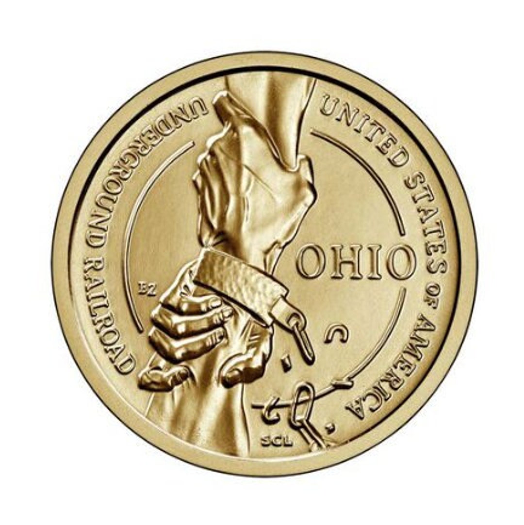 1 Roll- Ohio 2023 American Innovation One Dollar Coin ROLL From Ohio ...