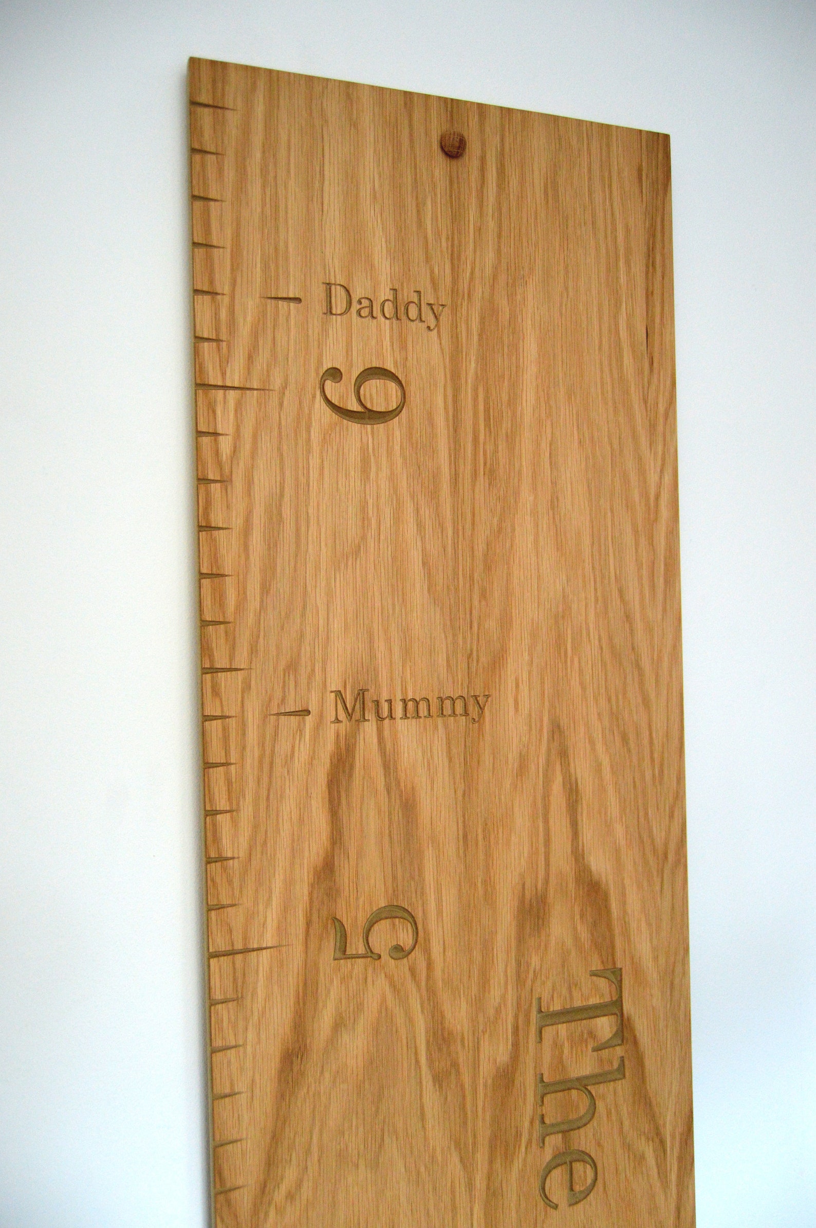 Personalised Wooden Height Chart Ruler Wooden Height Chart | Etsy UK