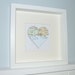 Memory Map, Framed Map Shape, Personalised Map Frame, Wedding Gift ...