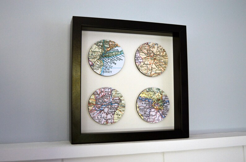 Memory Maps Map Print Personalised Map Frame Valentines - Etsy