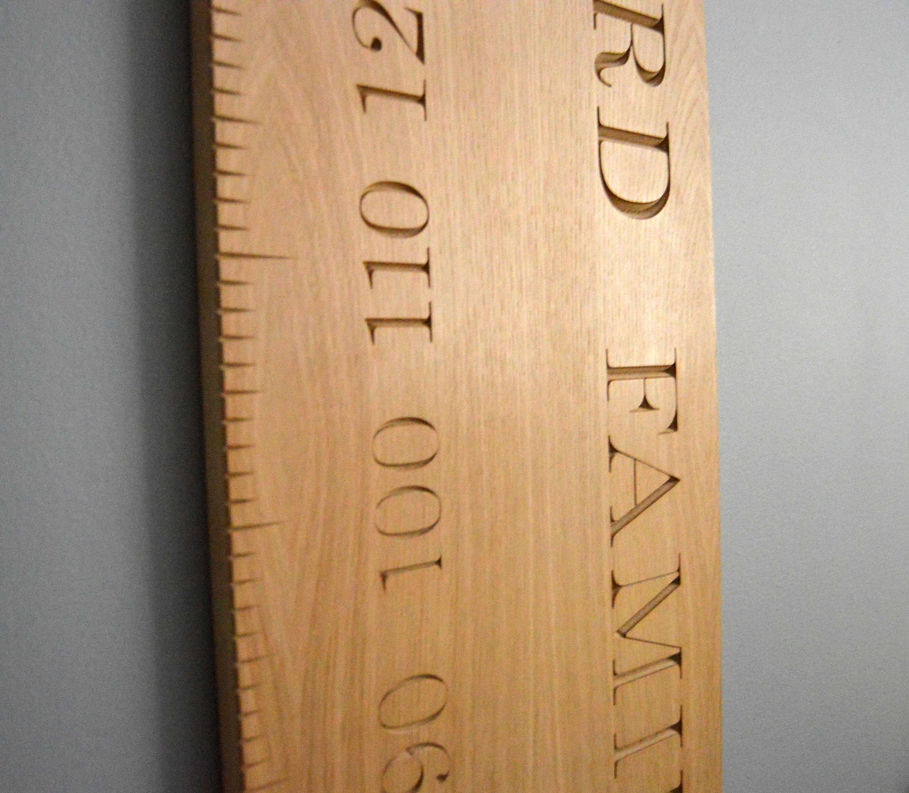 Personalised Wooden Height Chart Ruler Wooden Height Chart - Etsy UK