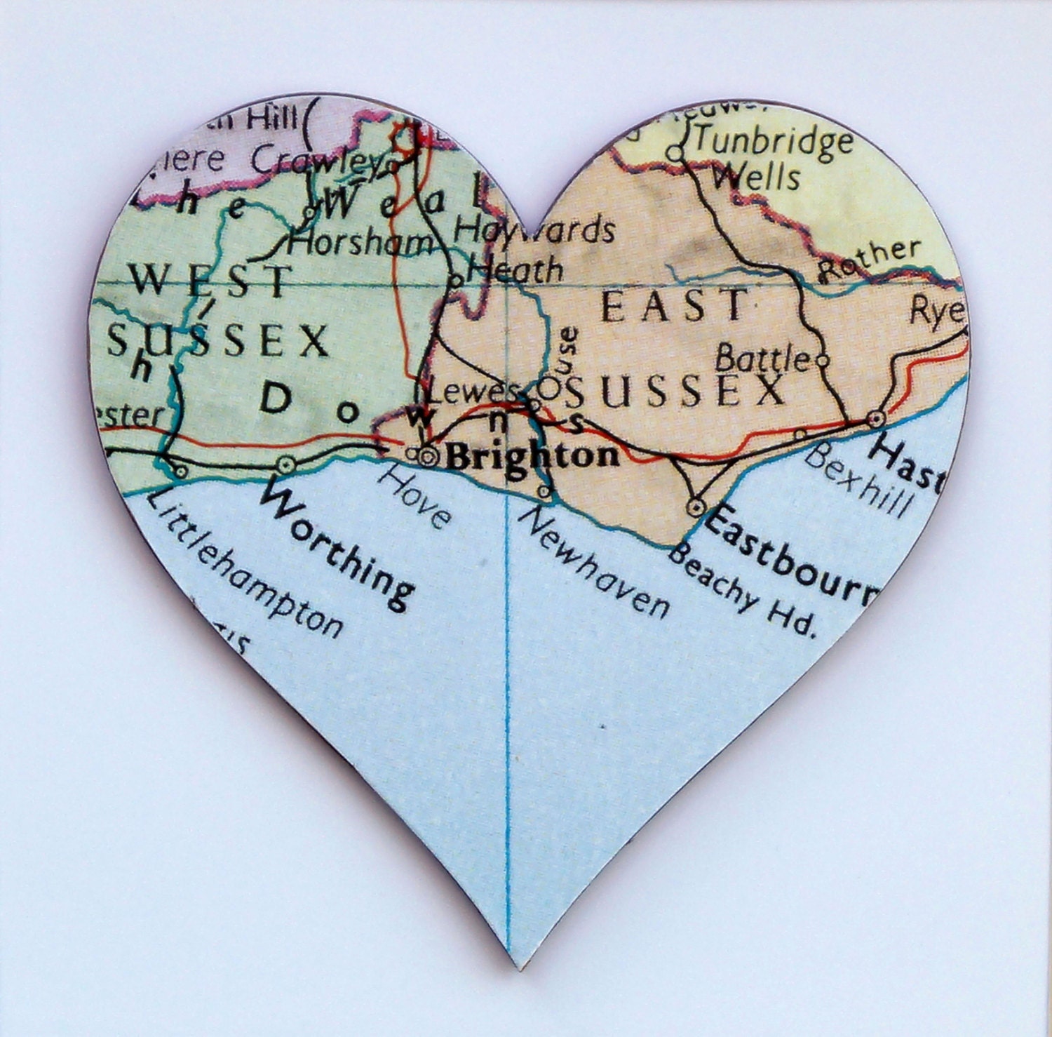 Memory Map Framed Map Shape Personalised Map Frame Wedding - Etsy