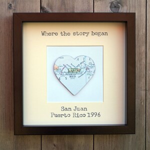 Personalised Memory Map Map Printpersonalised Message Memory - Etsy