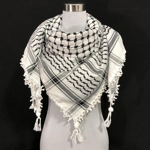 Traditional Palestine Scarf / Hatta / head Dress . 100% | Etsy