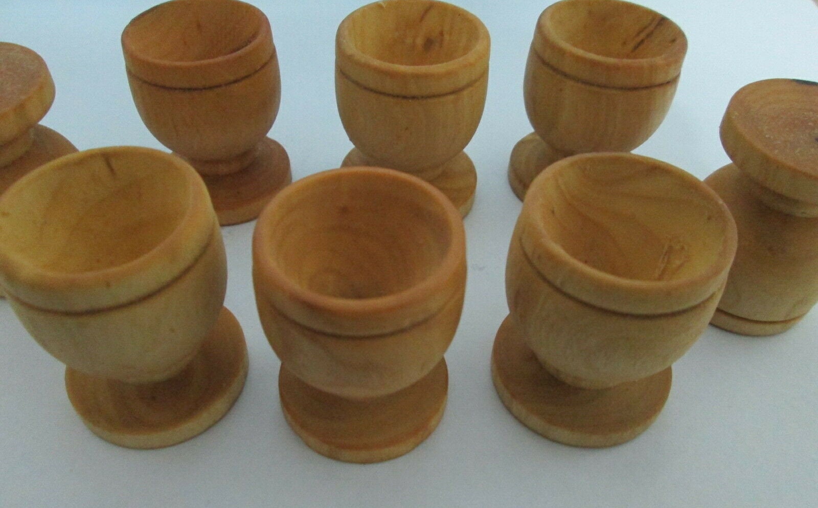 Hand Carved Olive Wood Mini Cups - Holy Land Chalices From Bethlehem - Etsy