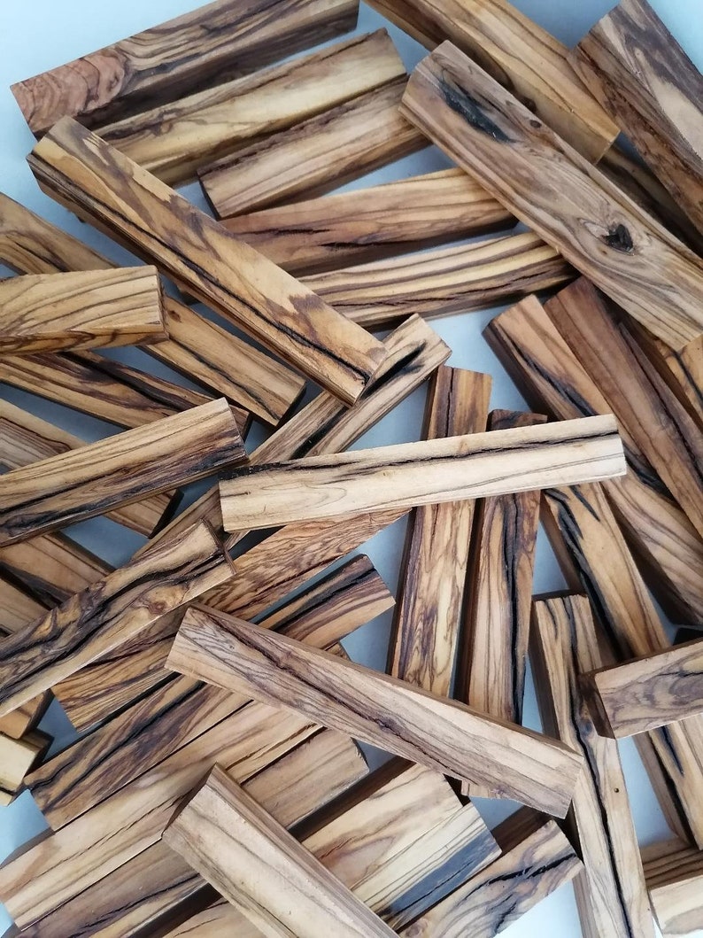 Bethlehem Olive Wood Pen Blanks (20 Pieces) for Your Epoxy Resin ...