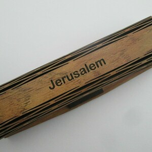 Flexible Pen Box / Case Bethlehem Olive Wood Pen. Ballpoint - Etsy