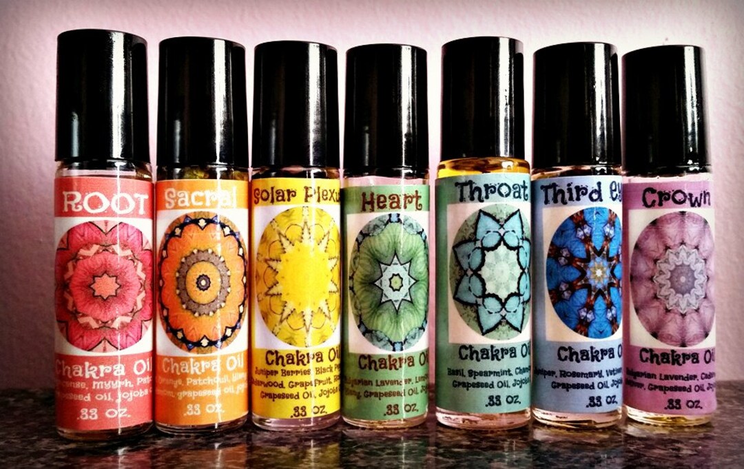 Chakra Oils Full Set - Etsy