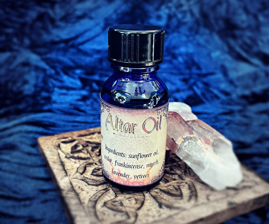 Altar Oil, Spiritual Oil for Witchcraft, Spells, Altar Items, Charmed ...
