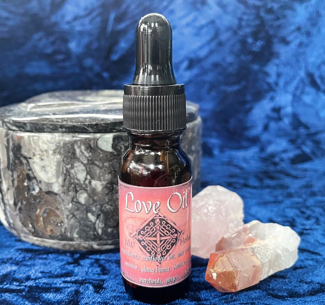 Love Oil, Beautiful Oil Blended With Botanicals and Essential Oils, Add ...