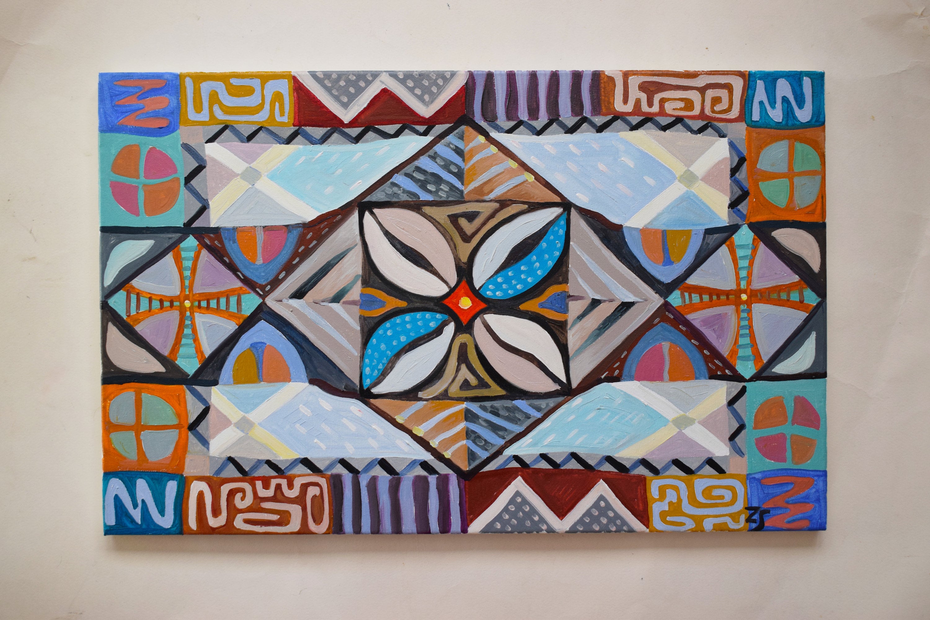 African wall painting African wall art oil painting Abstract | Etsy