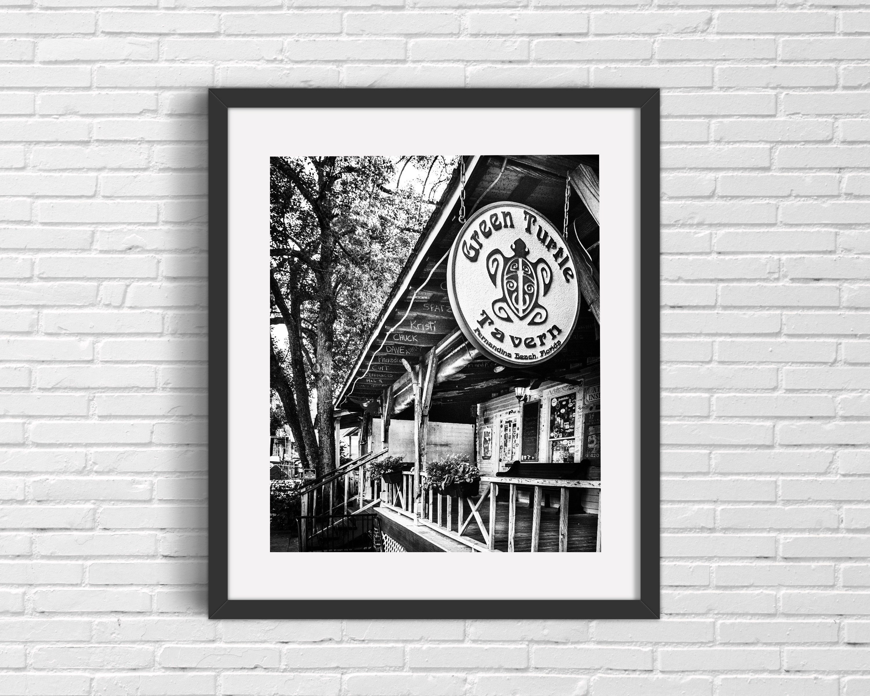 Green Turtle Tavern Fernandina Beach Florida Amelia Island - Etsy