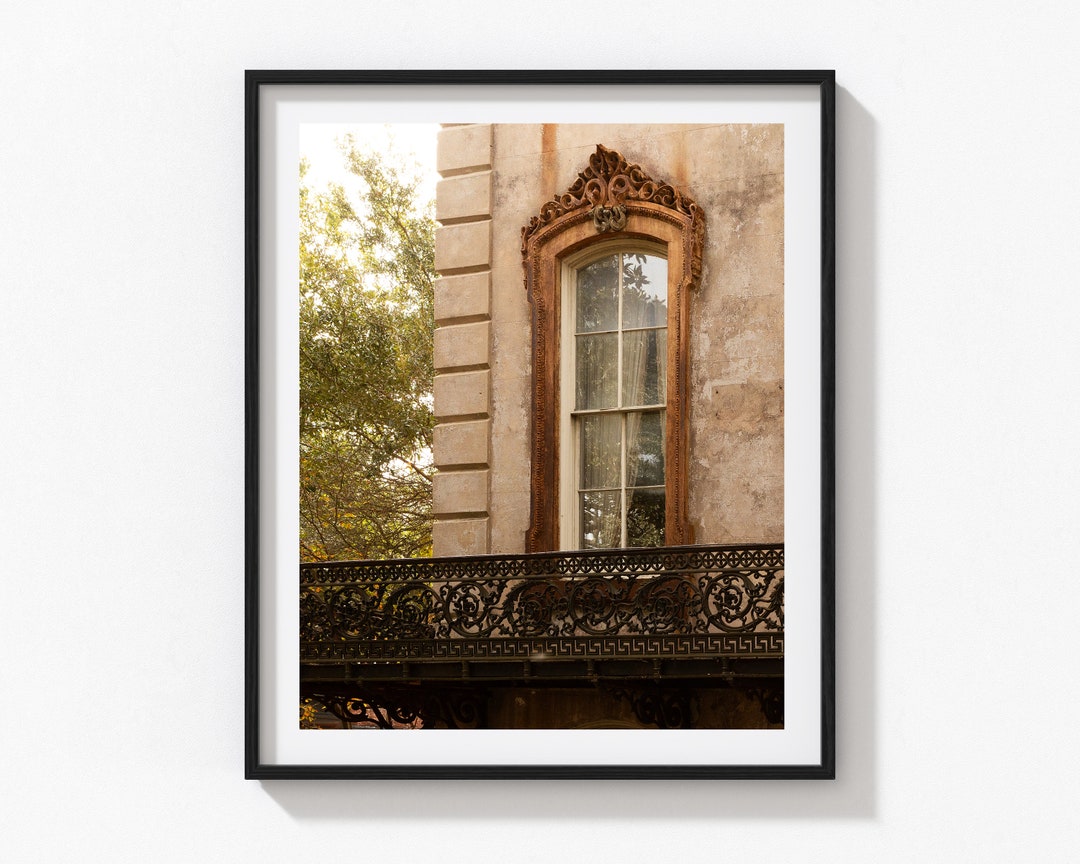Savannah Ga Savannah Print Georgia Wall Art Georgia Print Savannah Wall ...