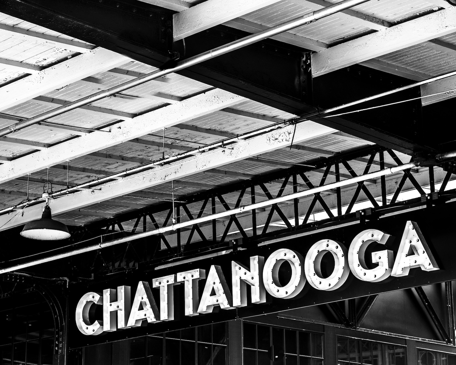 Chattanooga Train Station Print | Tennessee Depot Sign - Etsy