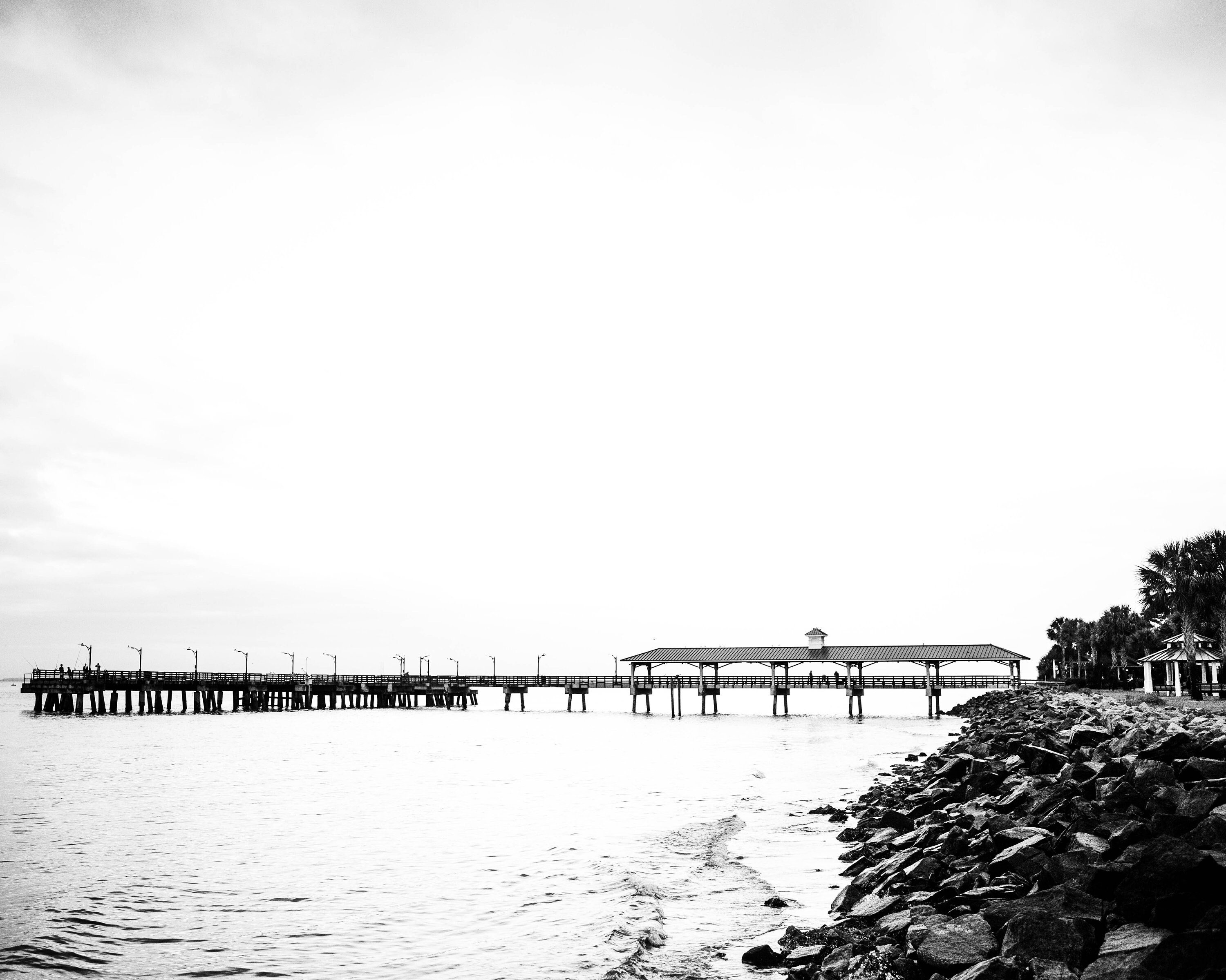 St Simons Island Pier SSI Pier Nautical Wall Art - Etsy