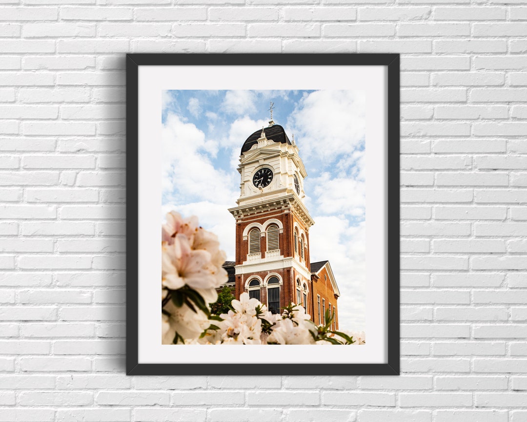 Covington Georgia Clock Tower - Etsy