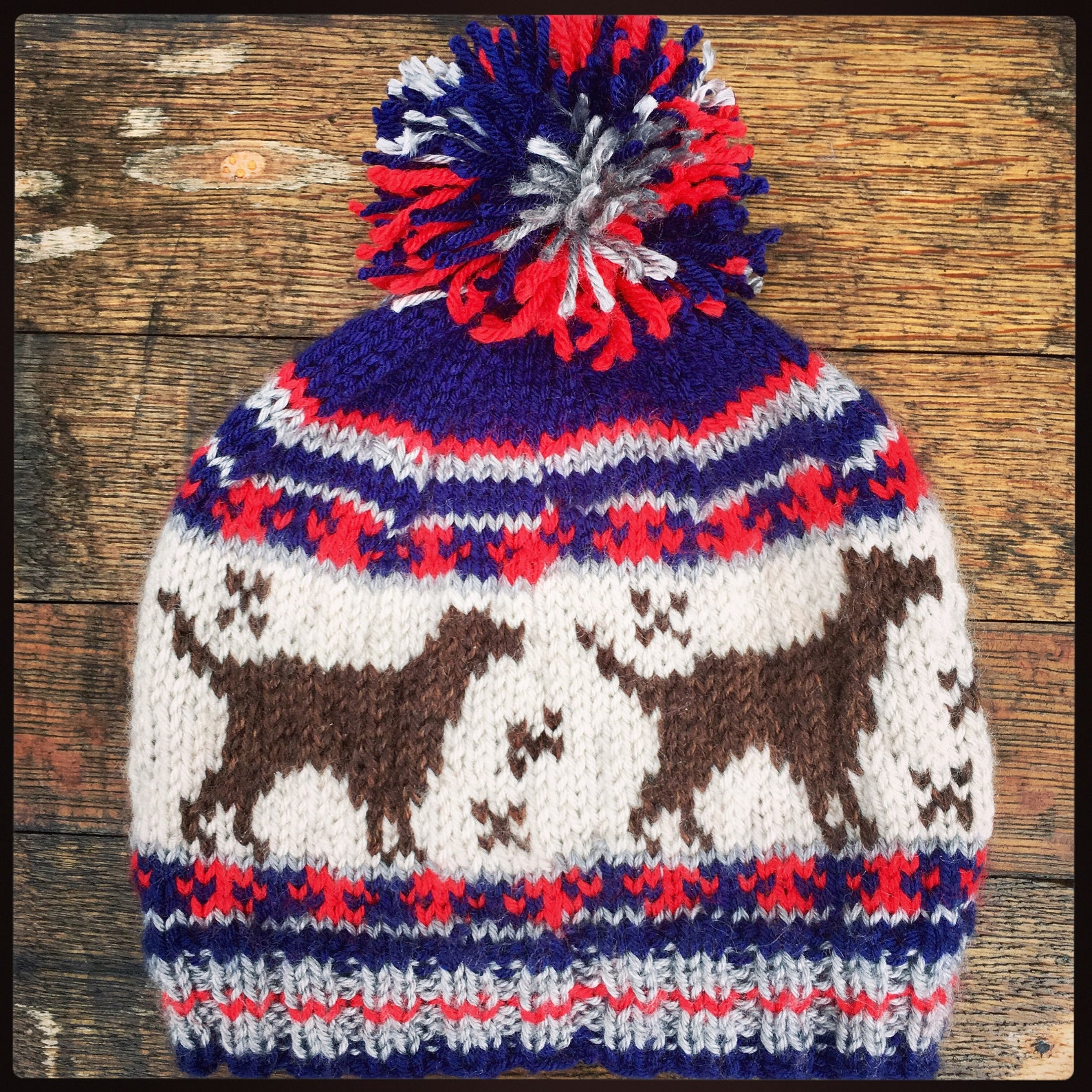 BLACK LAB Knitting Pattern DOG Knitting Pattern Fair Isle - Etsy