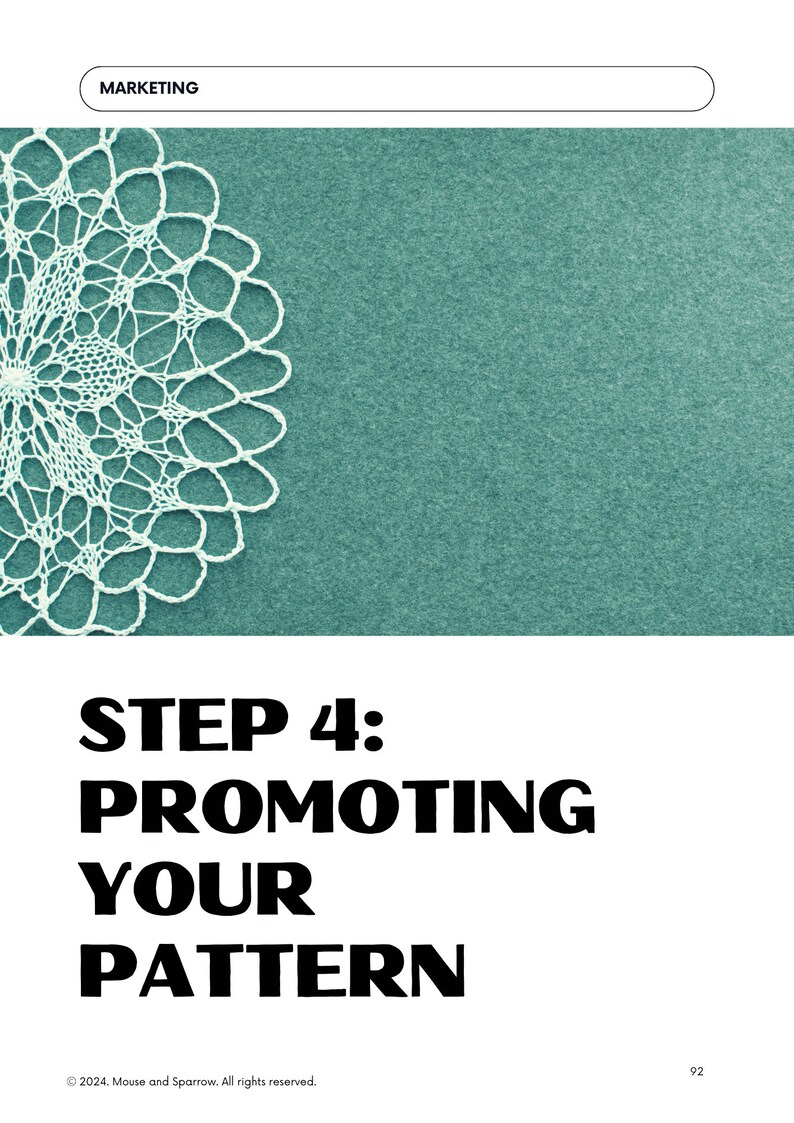 E-book - How to Write A Crochet Pattern. 120 Pages Step-by-step Guide ...