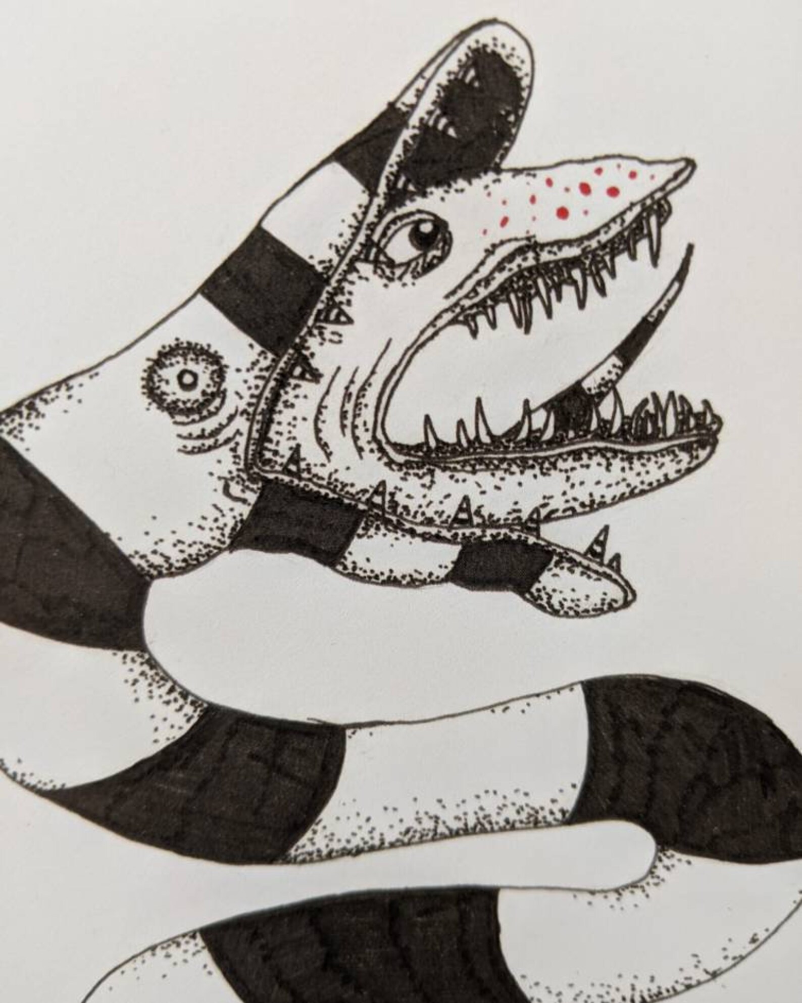 Sand Snake Art Print - Etsy