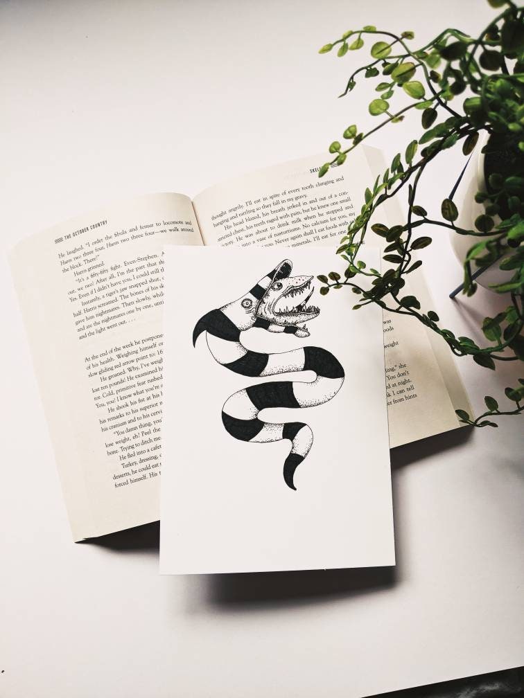 Sand Snake Art Print - Etsy