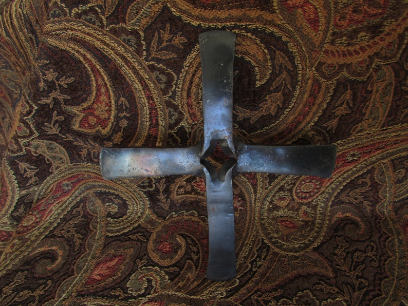 Large Blacksmith Cross - Etsy