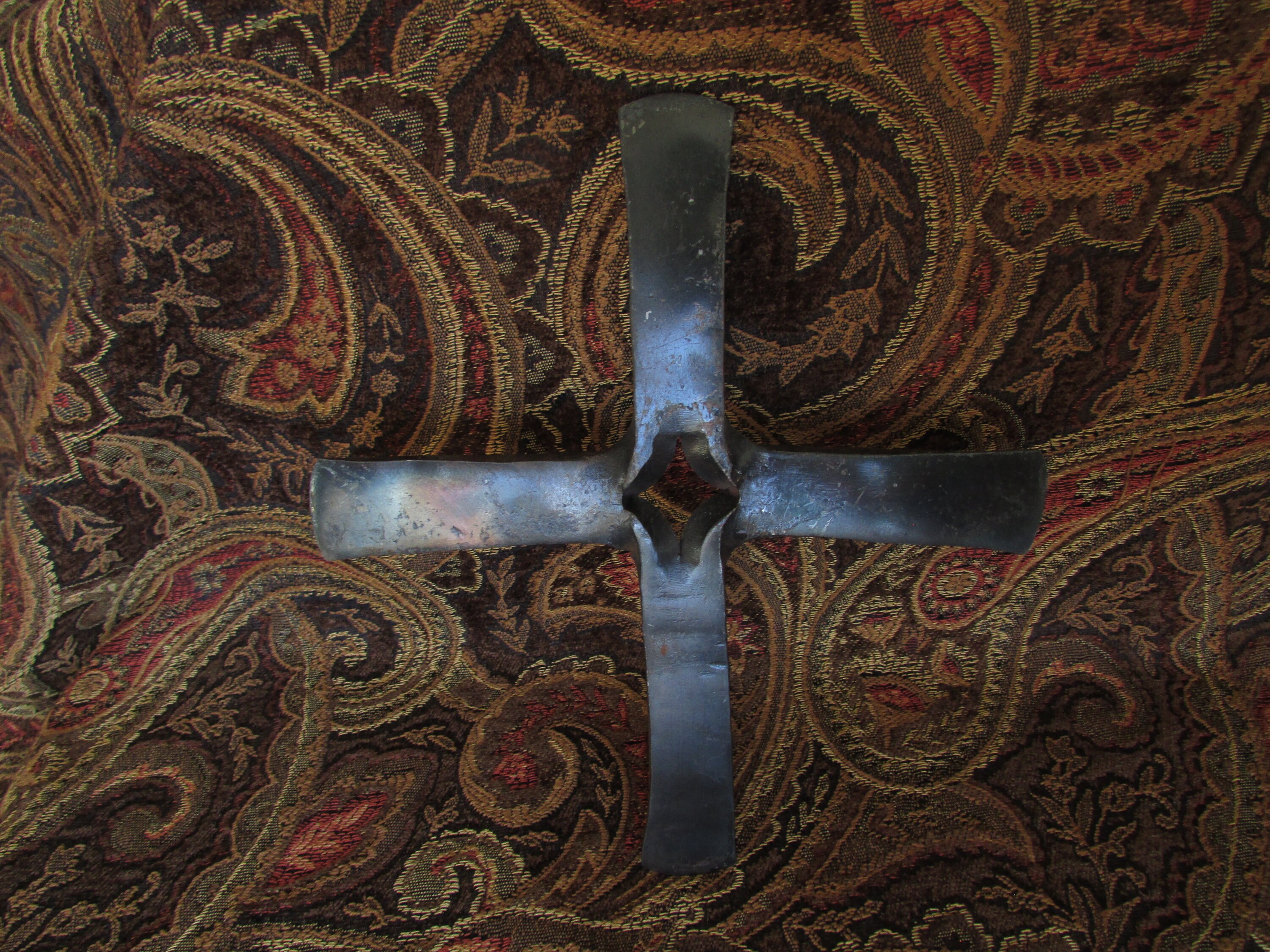 Large Blacksmith Cross - Etsy