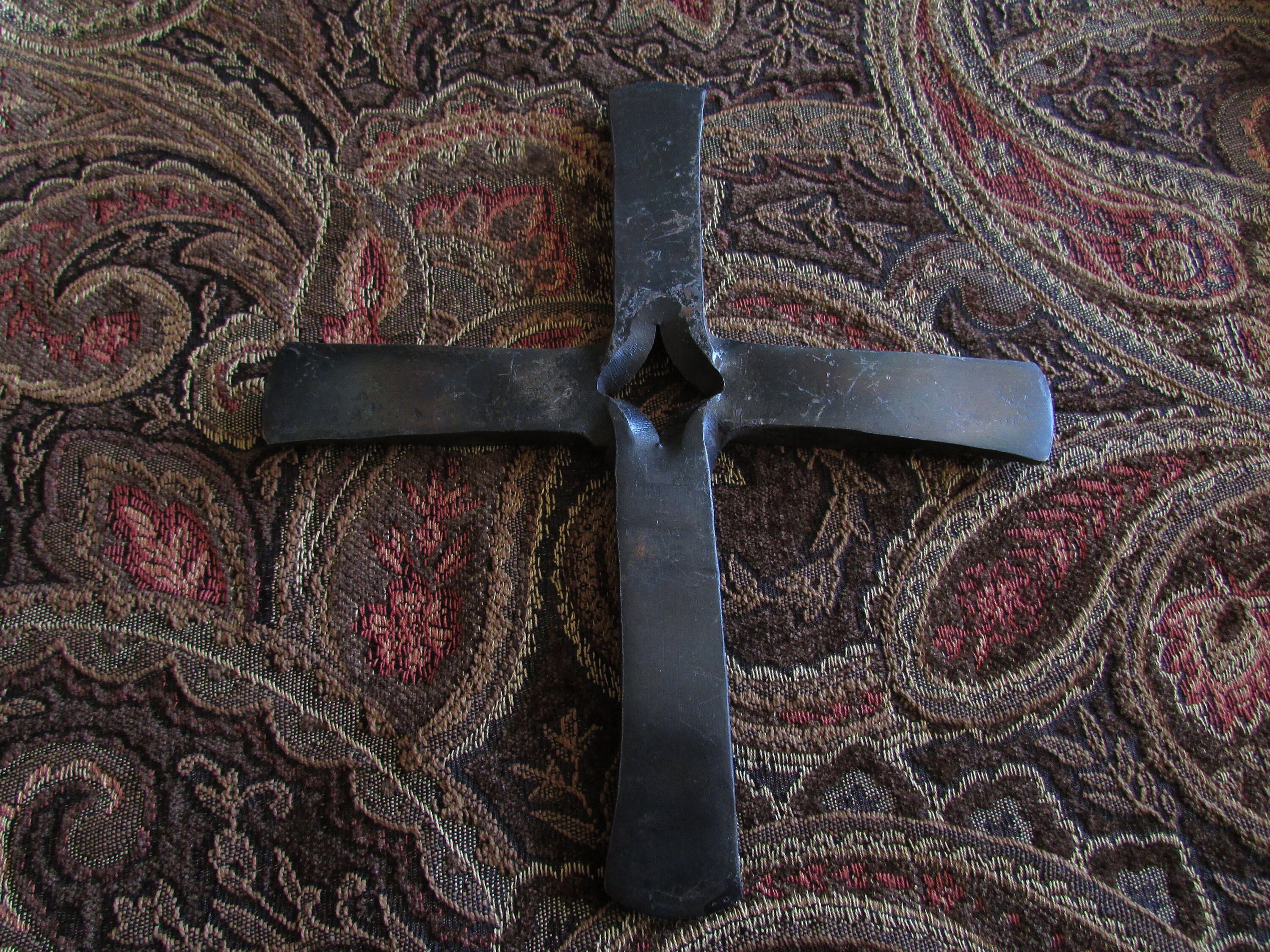 Large Blacksmith Cross - Etsy