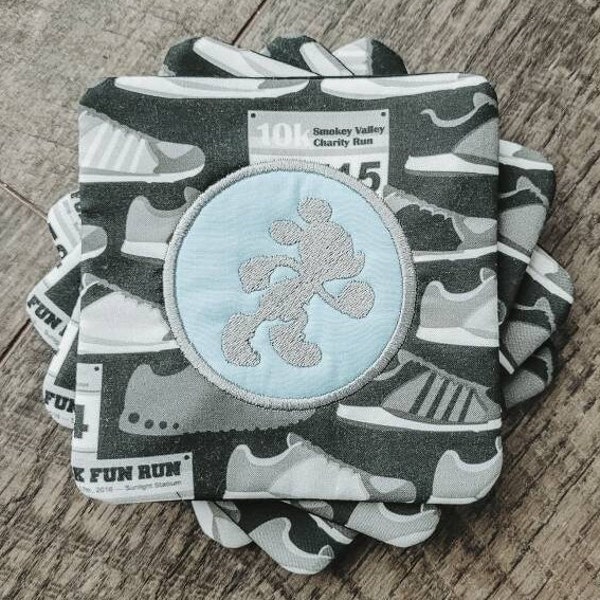 Running Theme Fabric - Etsy