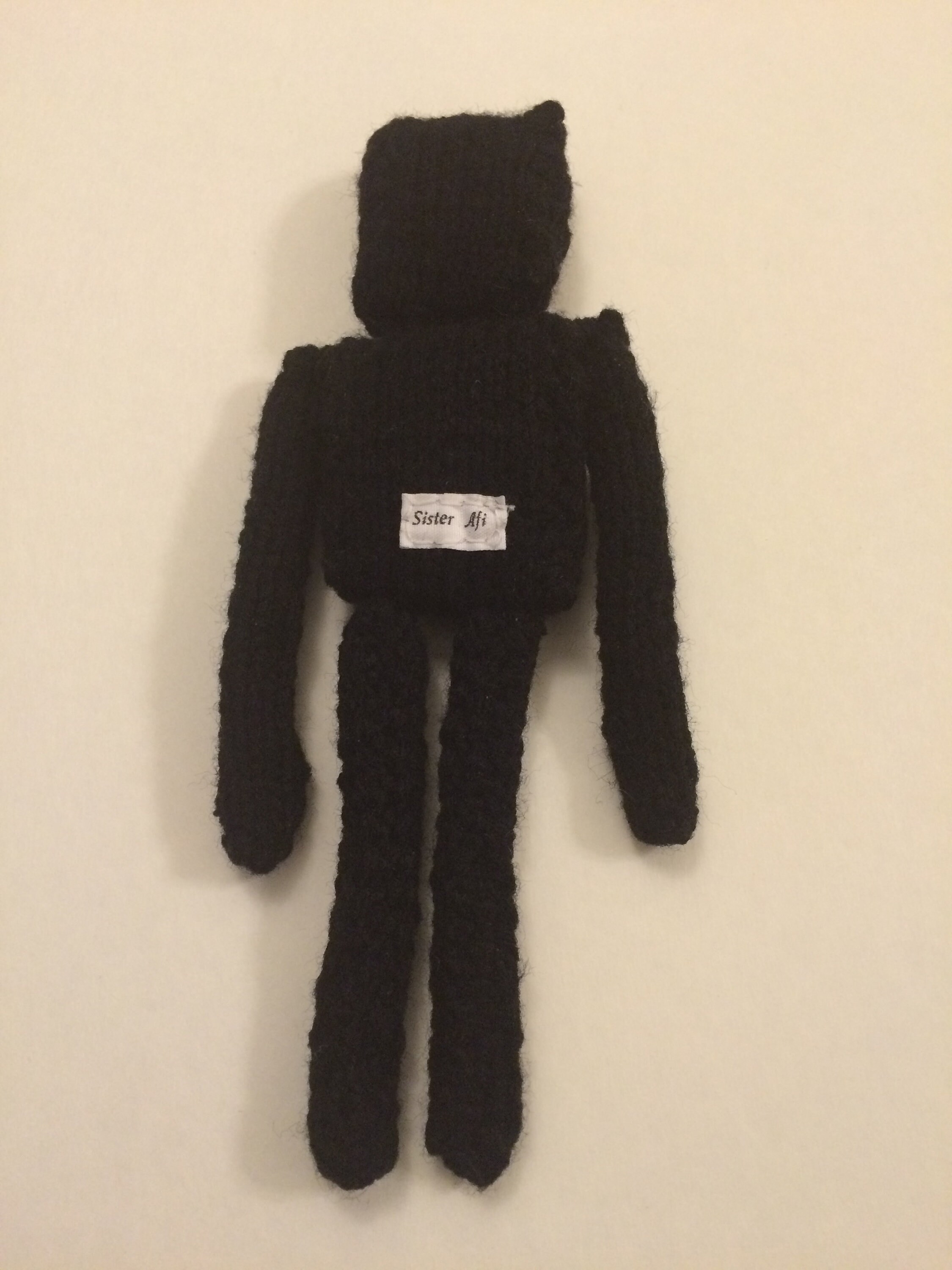 Minecraft Enderman Knit Doll - Etsy