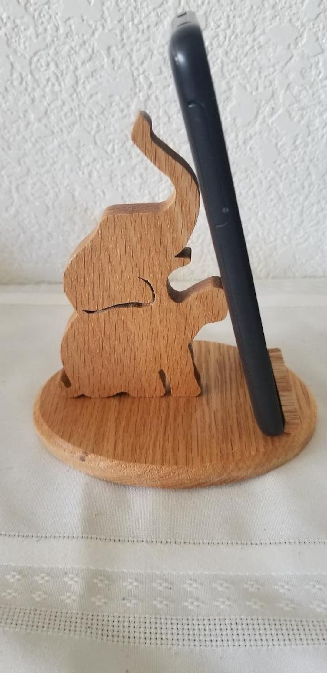 Elephant Phone Stand, Hand Crafted. Great Gift. - Etsy