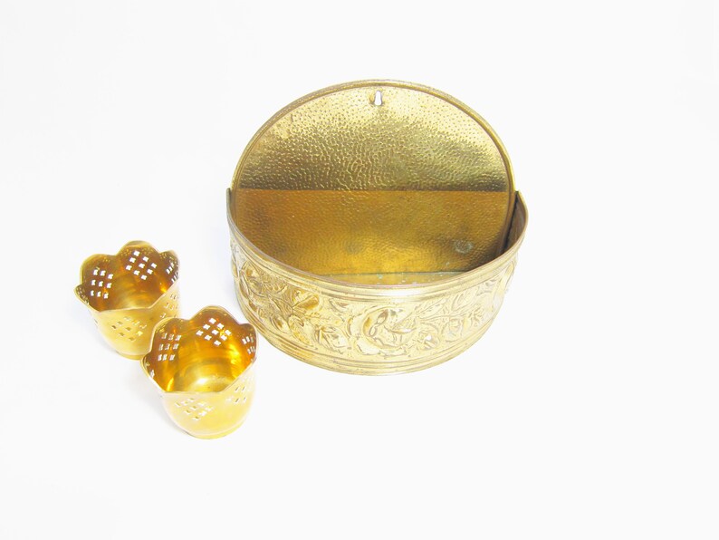 Vintage Brass/brass Combing Tray/combibox From the Years 60 - Etsy