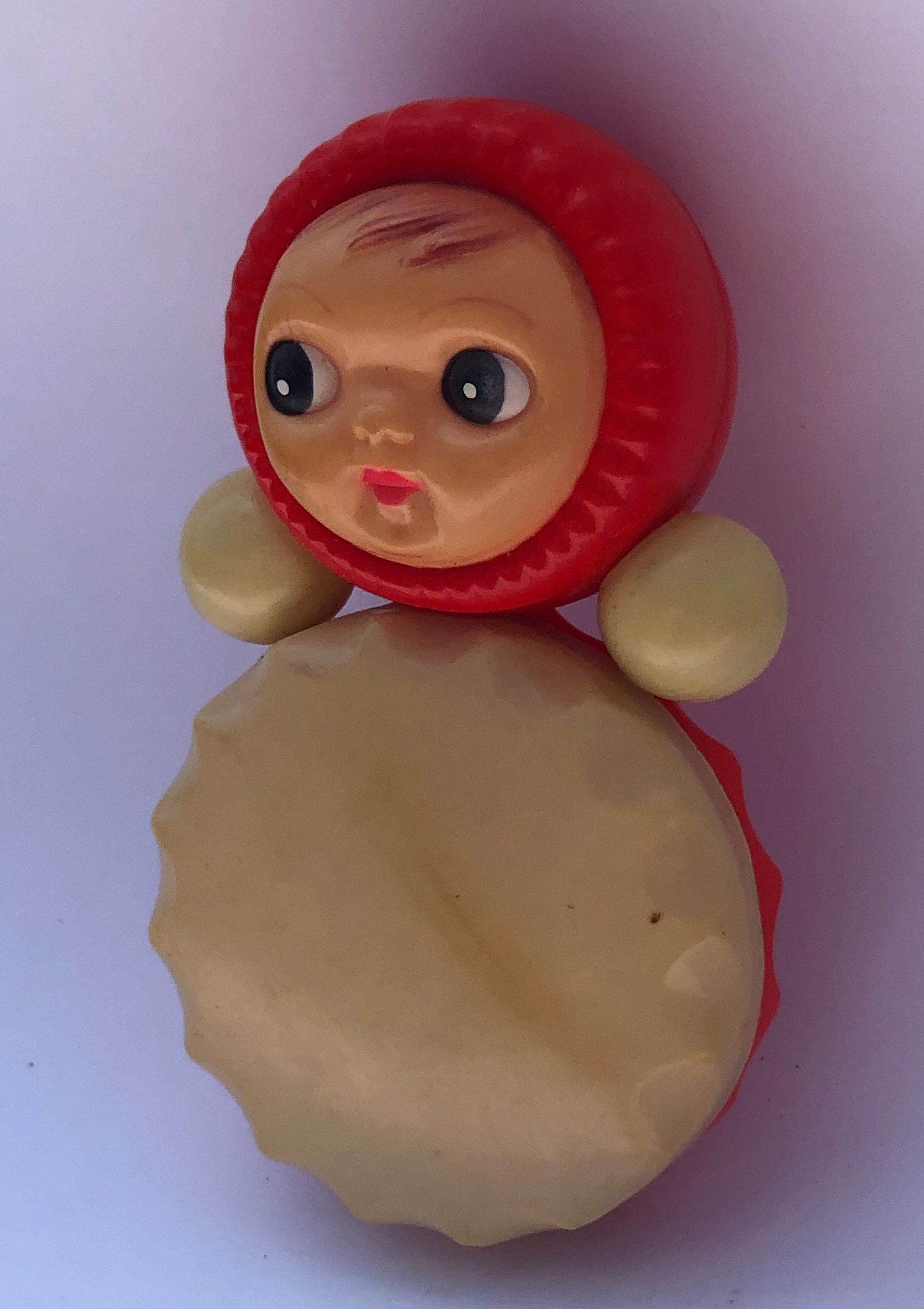 Very Rare Soviet Baby Rattle Doll Beanbag Maraca Clack - Etsy