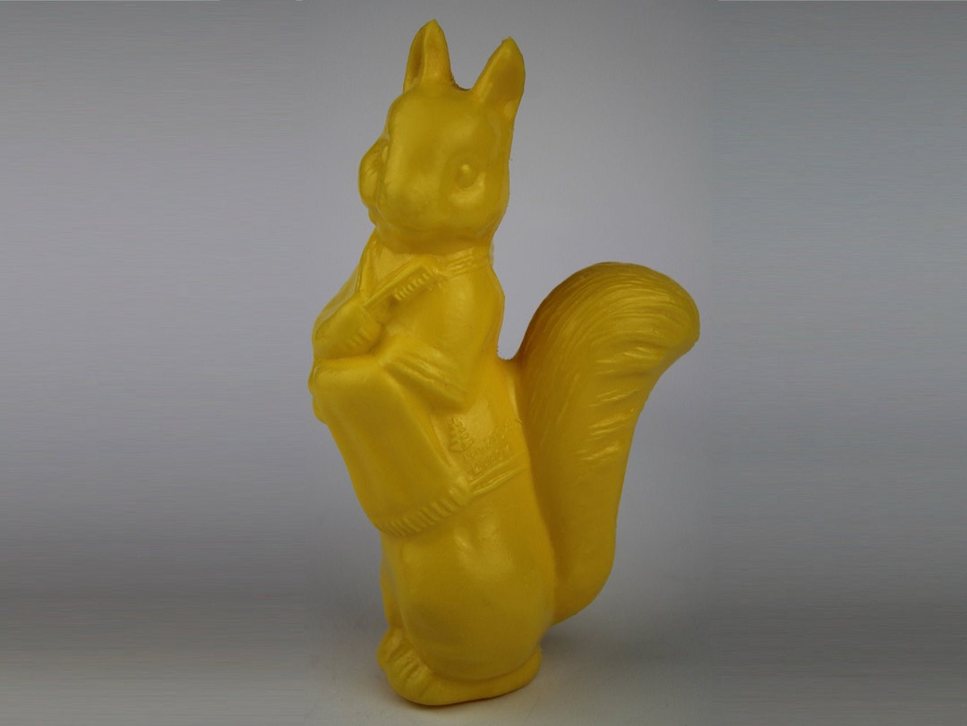 Soviet Plastic Toy Squirrel. Soviet Toy. Vintage Toy. Soviet Animals ...