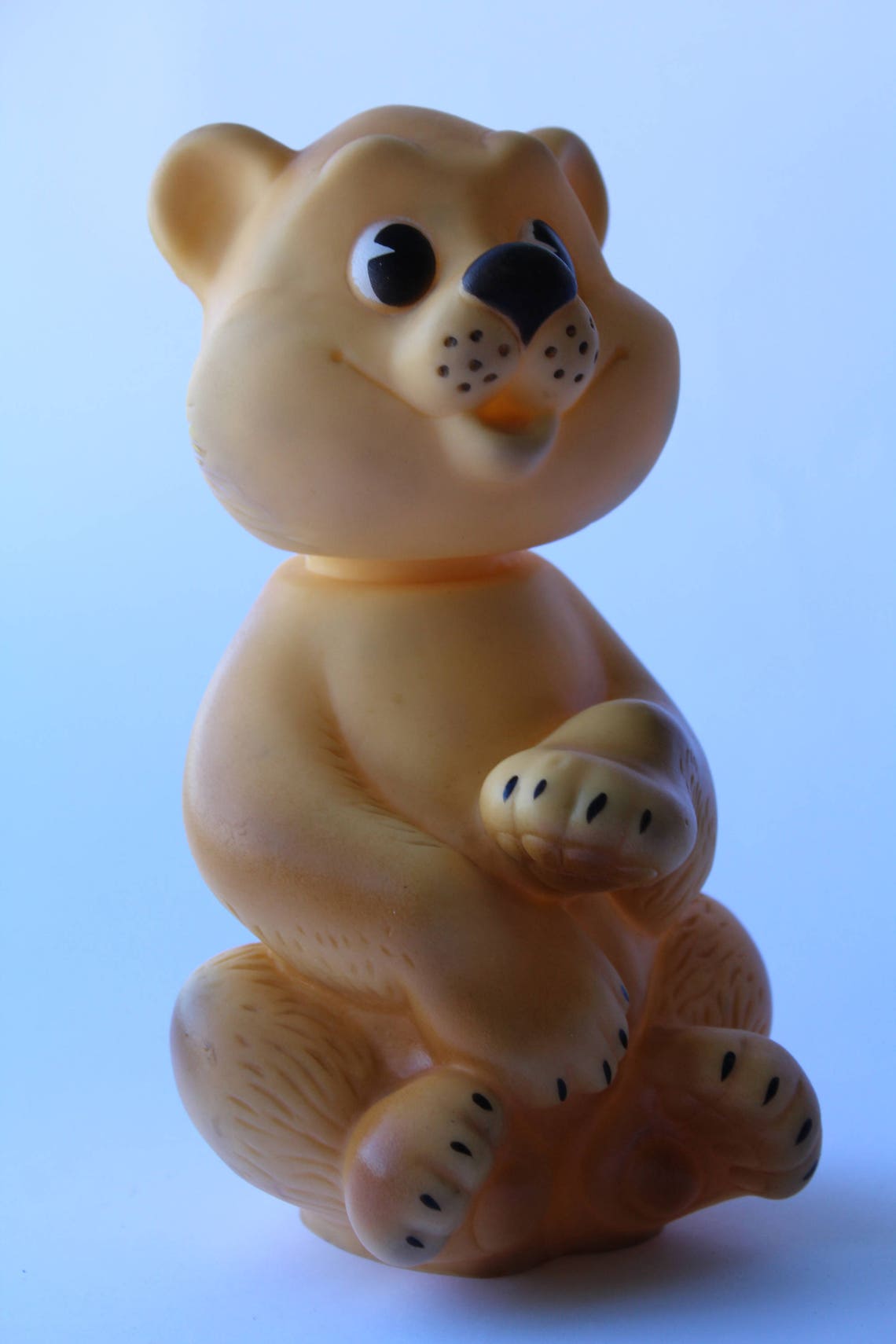 Soviet Rubber Bear. Soviet Toy. Vintage Toy. Soviet Bear. | Etsy