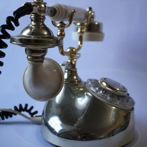 Rare Soviet Phone 1990. Desk Phone. Rotary Phone. Disk Phone. Antique ...