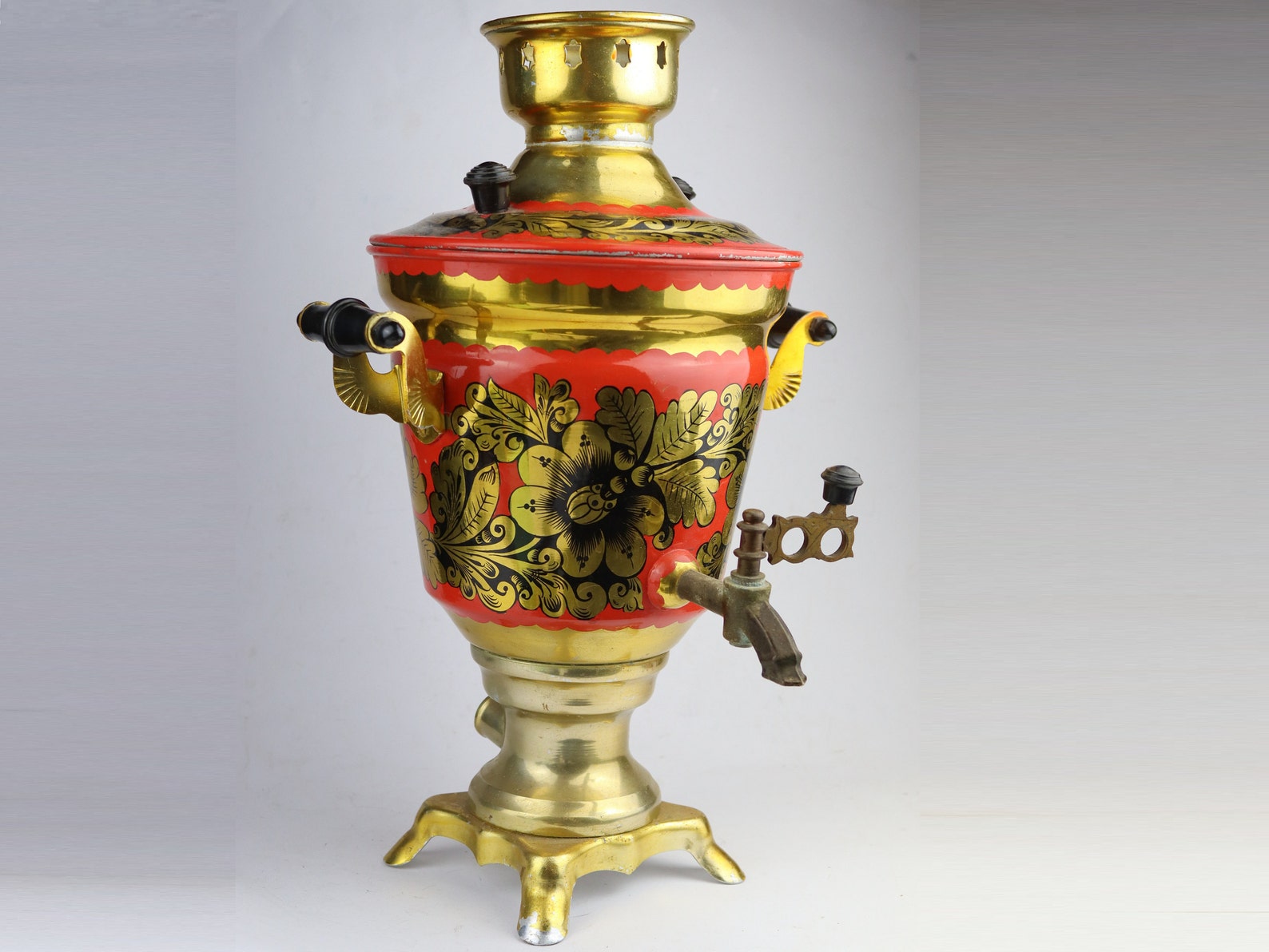 1981 Soviet Hand-painted Samovar. Soviet Samovar. Hand-painted - Etsy