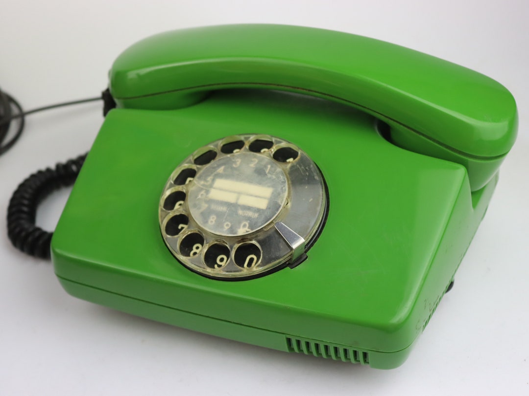 Vintage Phone Siemens Fetap 791. Desk Phone. Rotary Phone. Disk Phone ...